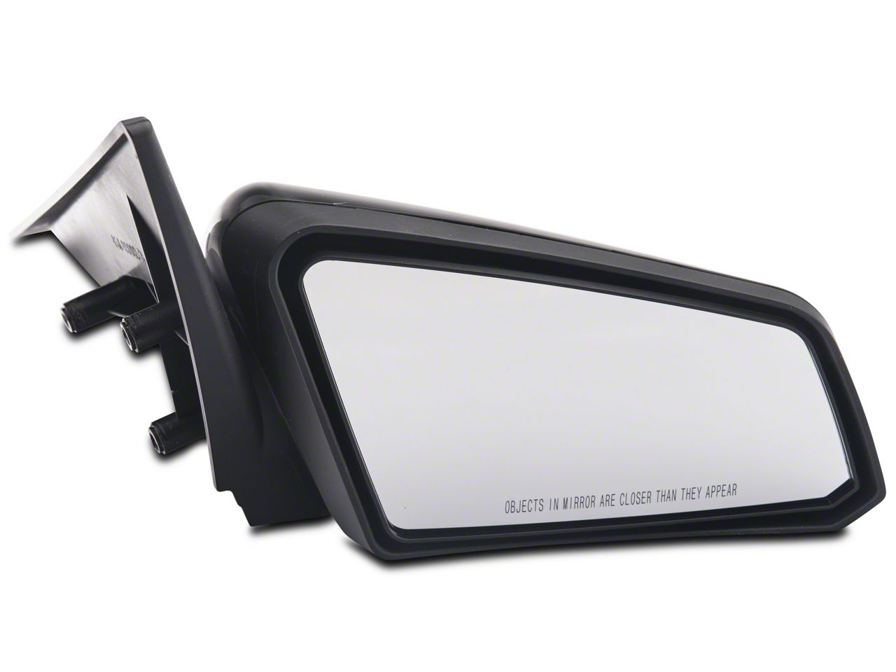 MMD Mustang Side Mirrors; Matte Black 102259-99 (99-04 Mustang) - Free ...