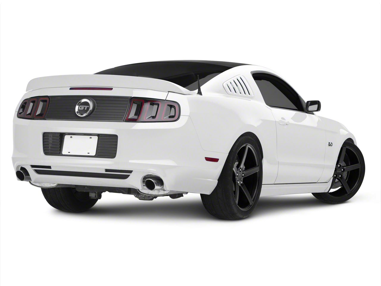 MMD Mustang 551C Matte Black Wheel; 20x8.5 100261 (10-14 Mustang ...