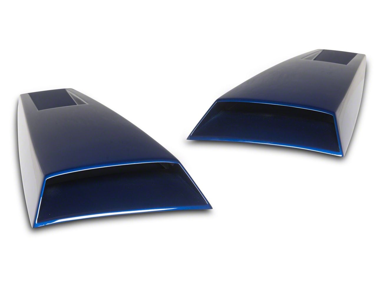 MMD Mustang Eleanor Style Window Scoops; Pre-Painted 427867 (05-14 ...