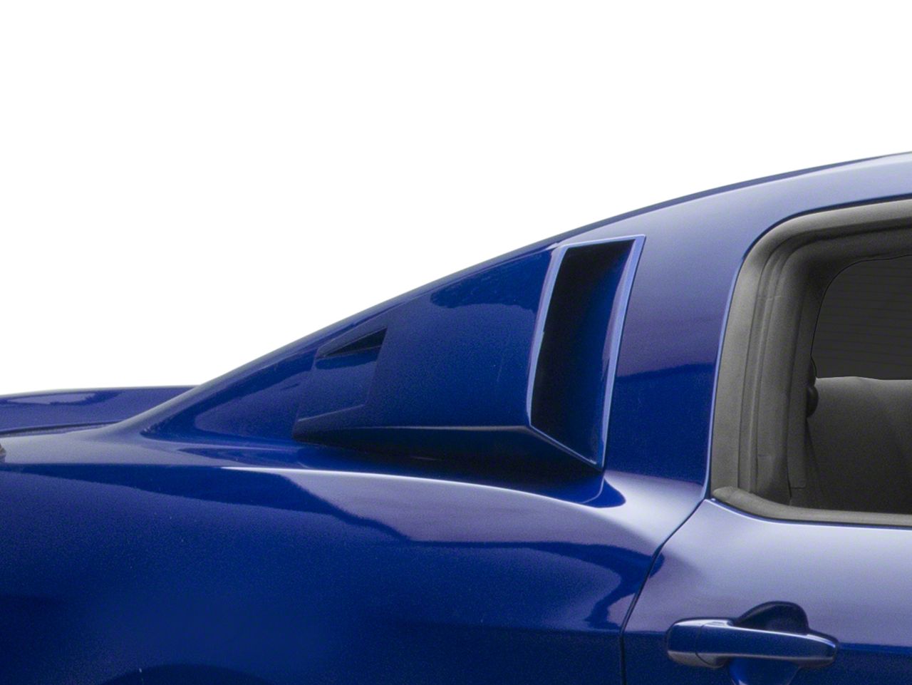 MMD Mustang Eleanor Style Window Scoops; Pre-Painted 427867 (05-14 ...