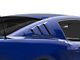 MMD Mustang Quarter Window Louvers; Pre-Painted 427866 (05-14 Mustang Coupe) - Free Shipping