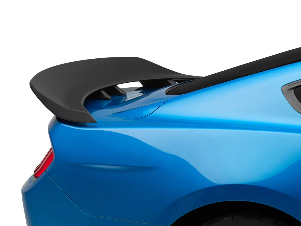 MMD Mustang Rear Spoiler; Matte Black 435269 (15-23 Mustang Fastback ...
