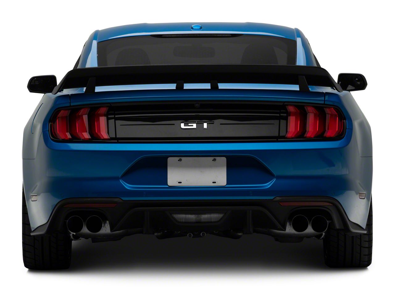 MMD Mustang Rear Spoiler; Matte Black 435269 (15-23 Mustang Fastback ...