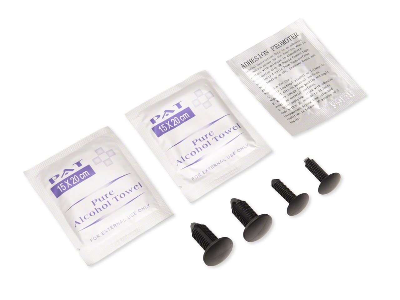 MMD Mustang Replacement Radiator Extension Cover Hardware Kit for ...