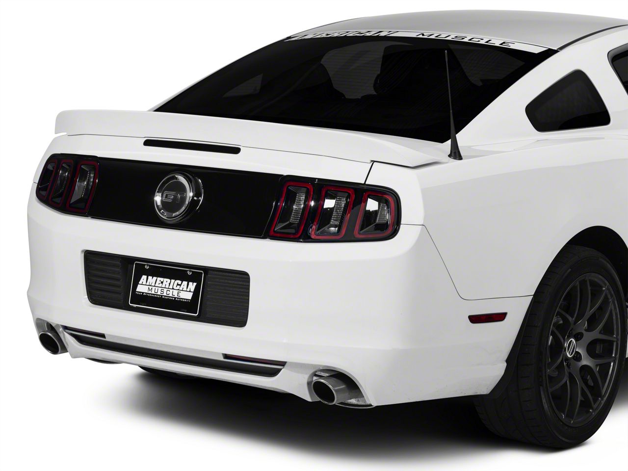 MMD Mustang Ducktail Rear Spoiler; Pre-Painted 71329 (10-14 Mustang ...