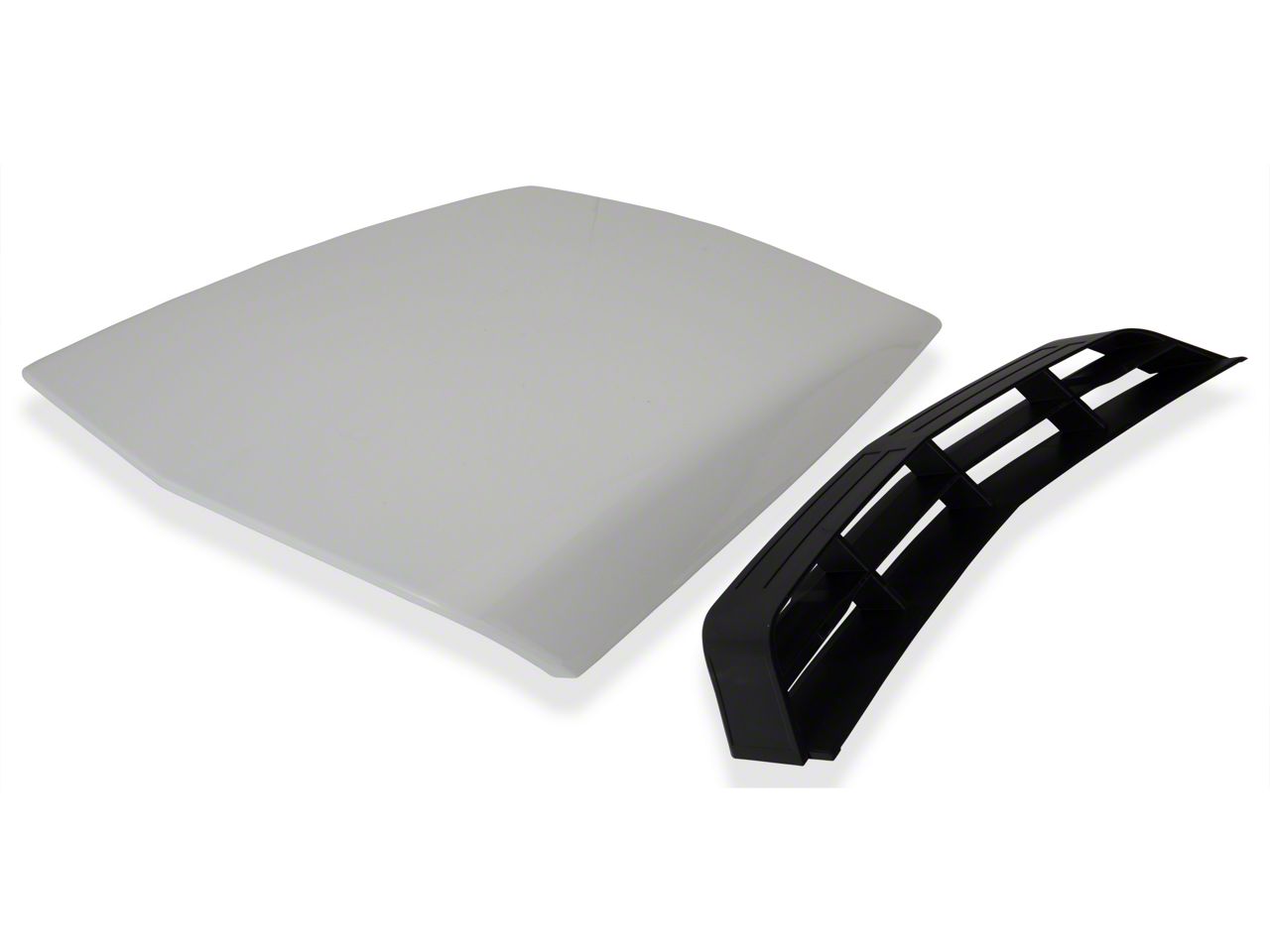MMD Mustang Hood Scoop; Pre-Painted 71323 (05-09 Mustang GT, V6) - Free ...