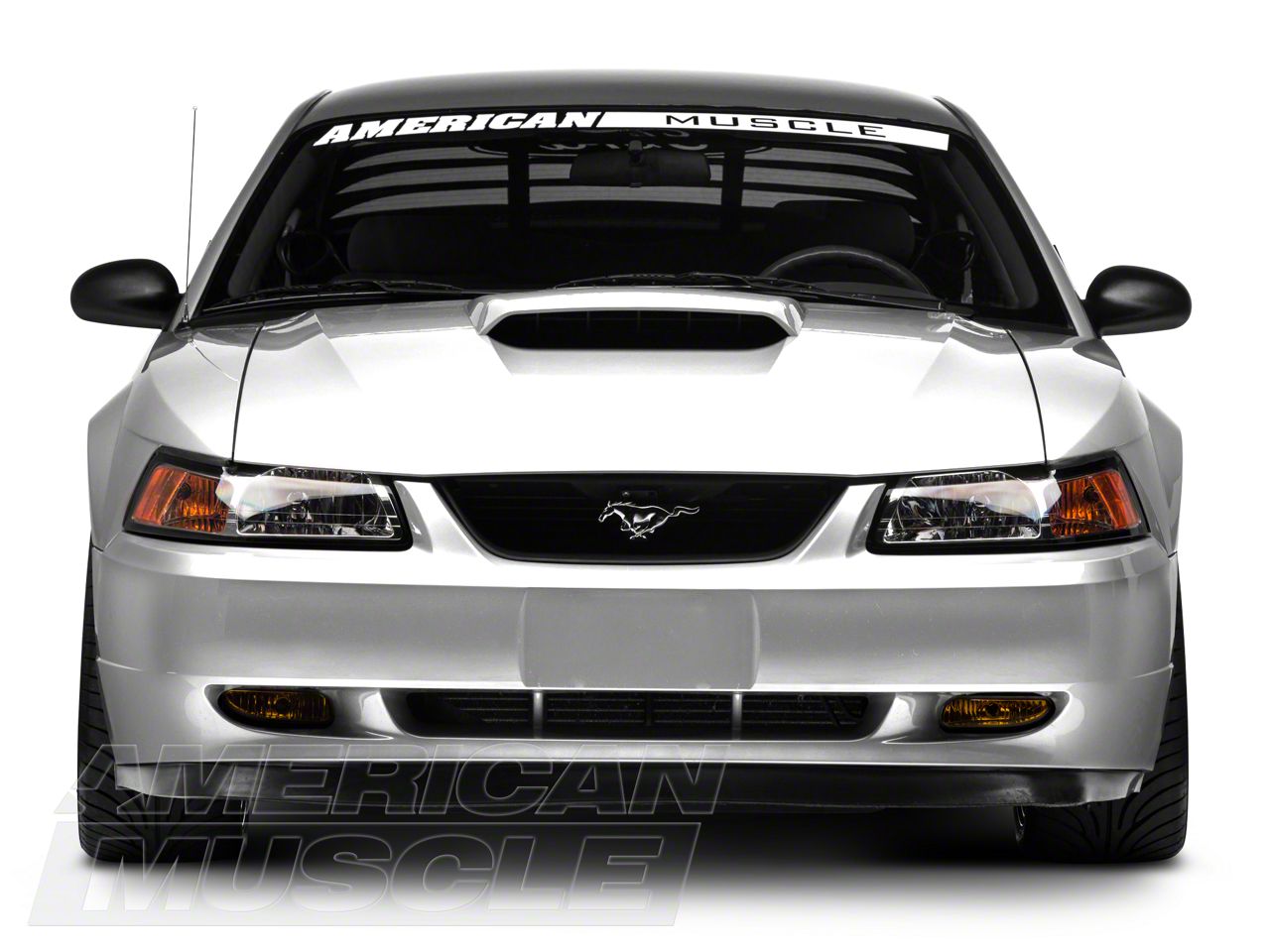 MMD Mustang Hood Scoop; Pre-Painted 71330 (99-04 Mustang GT; 99-02 ...