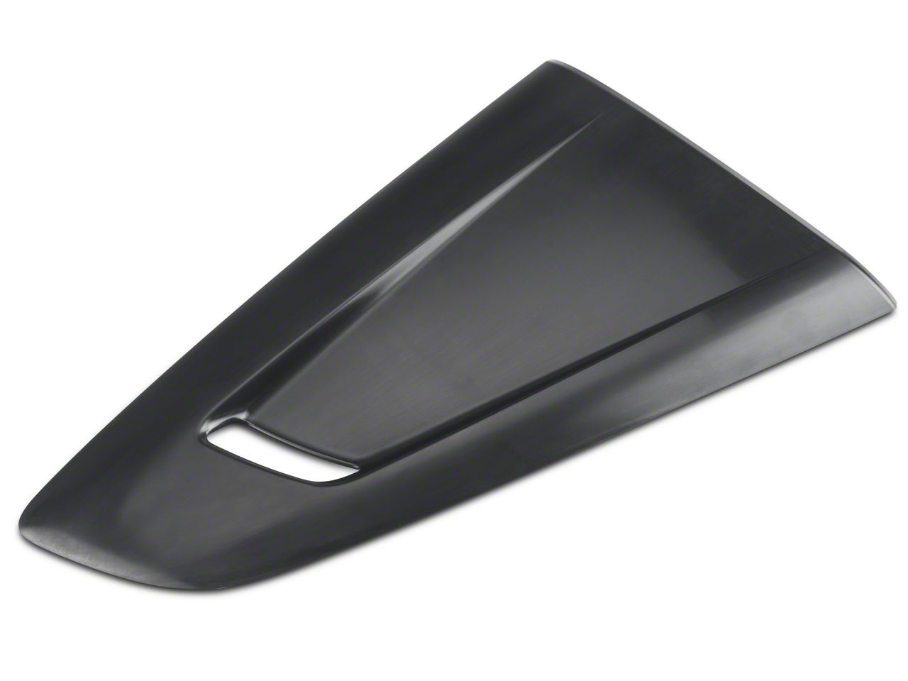 MMD Mustang Quarter Window Scoops; Pre-Painted 398376 (15-23 Mustang ...