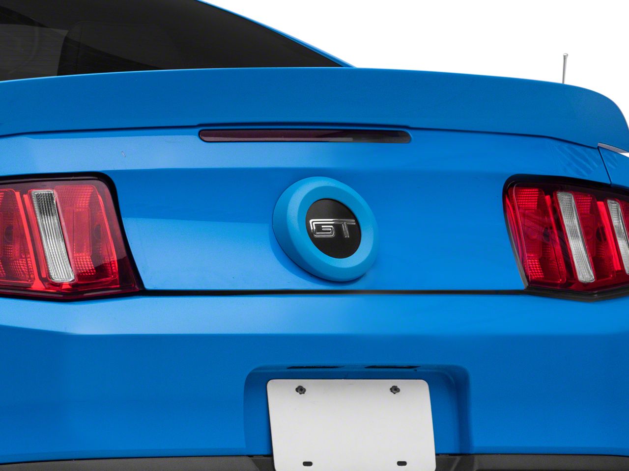 MMD Mustang Trunk Emblem Surround; Unpainted 71332-00 (10-12 Mustang ...