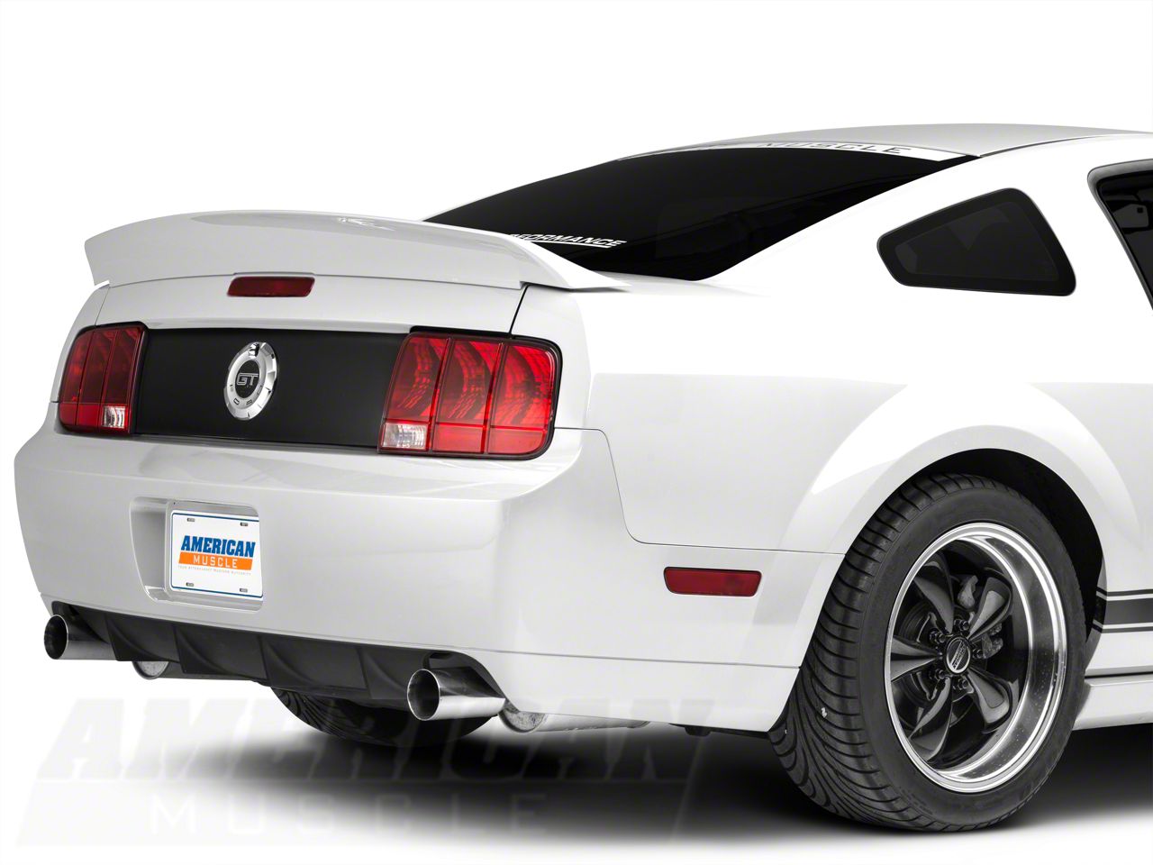 MMD Mustang Ducktail Spoiler; Unpainted 71328-00 (05-09 Mustang) - Free ...