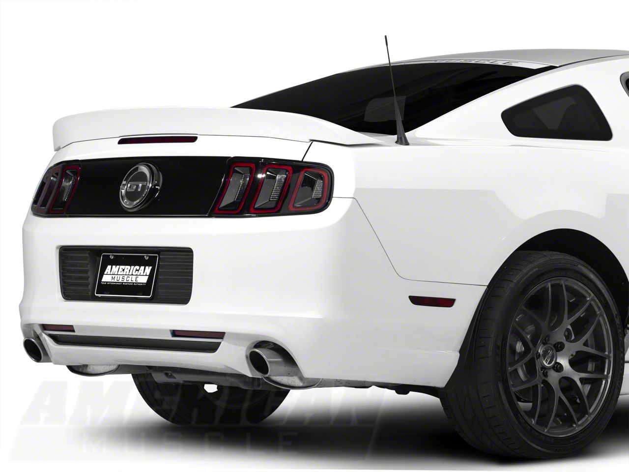 MMD Mustang Ducktail Spoiler; Unpainted 71329-00 (10-14 Mustang) - Free ...