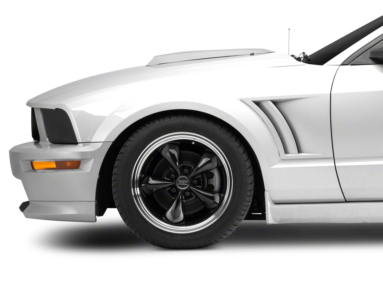 MMD Mustang Fender Vents; Unpainted 384821-00 (05-09 Mustang) - Free ...