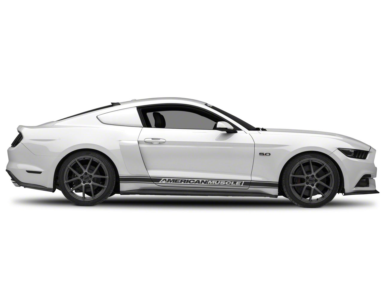 MMD Mustang V-Series Side Scoops; Unpainted 390089-00 (15-22 Mustang ...