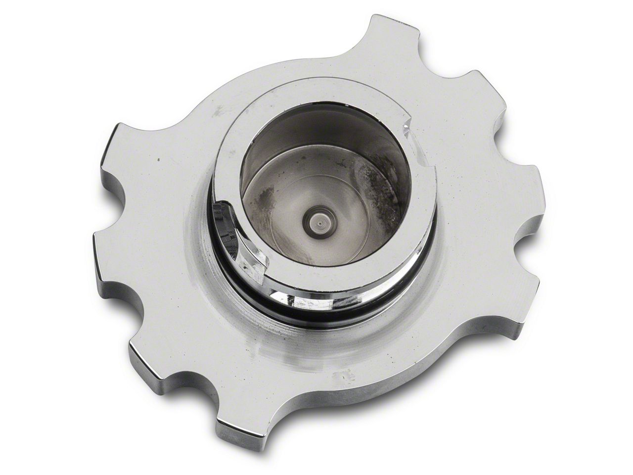 SpeedForm Mustang Modern Billet Oil Cap; Chrome 406916 (18-23 Mustang ...