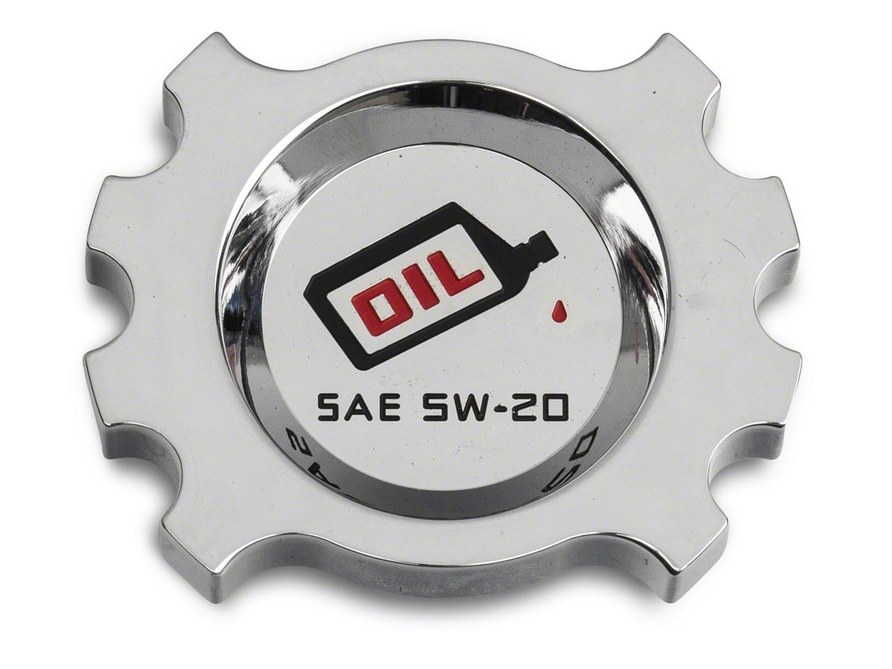 SpeedForm Mustang Modern Billet Oil Cap; Chrome 406916 (18-23 Mustang ...