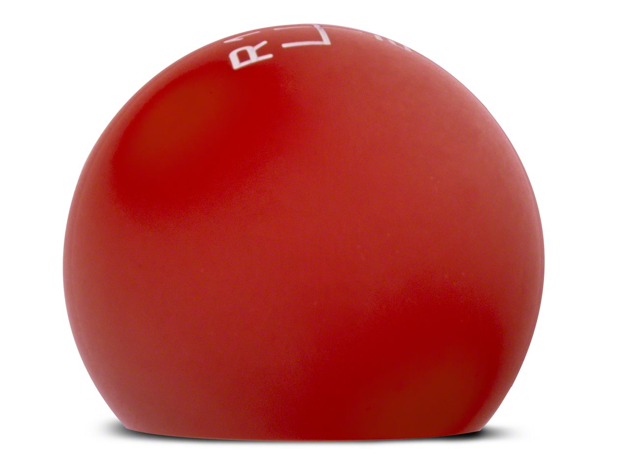 SpeedForm Mustang Modern Billet Retro Style 6-Speed Shift Knob; Red ...