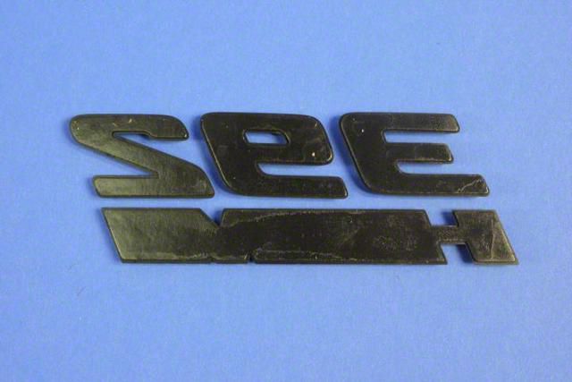 Mopar Challenger 392 Hemi Emblem; Black 68216931aa (Universal; Some ...