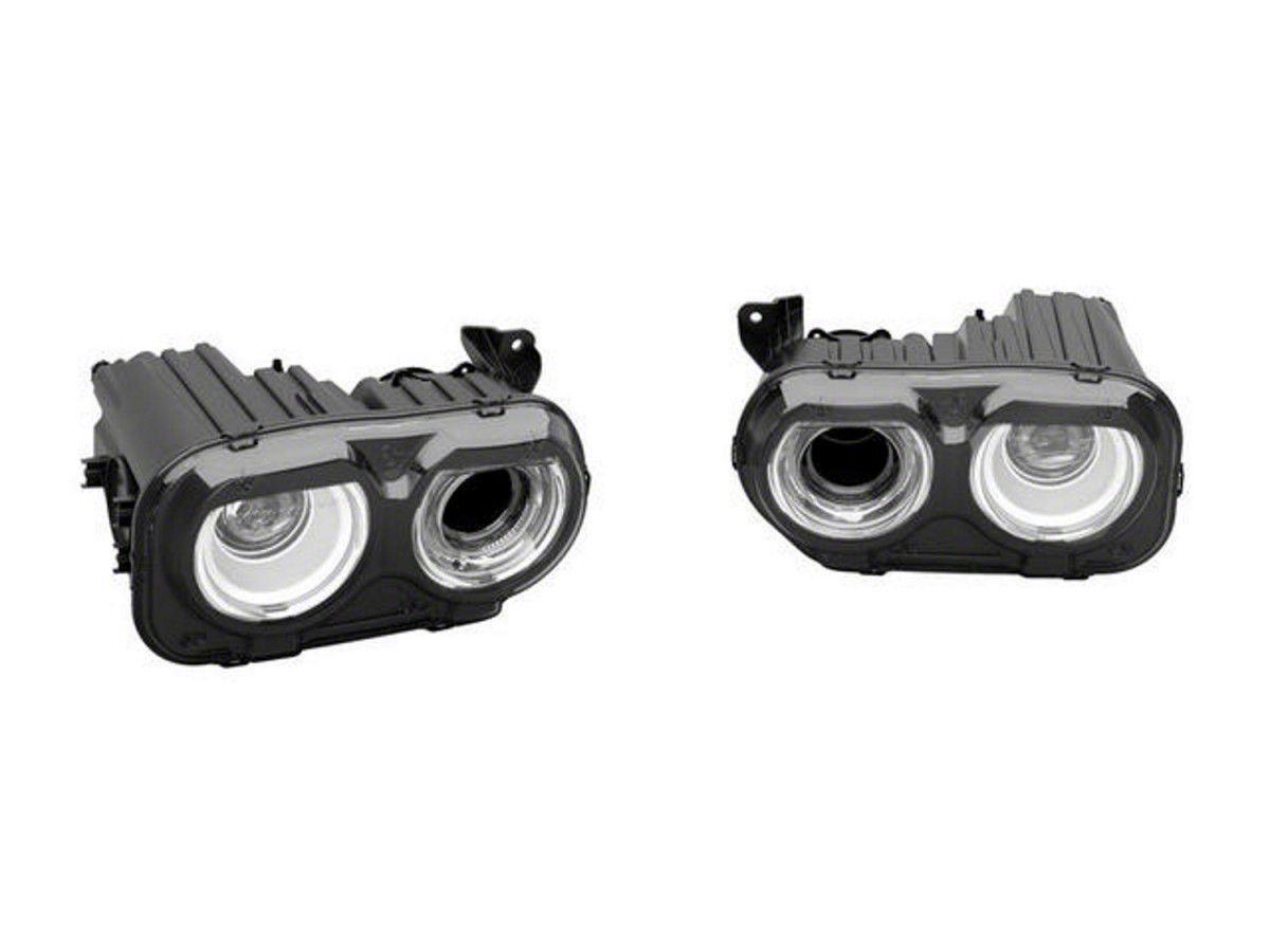 Mopar Challenger Direct Connection Illuminated Air Catcher Headlights ...