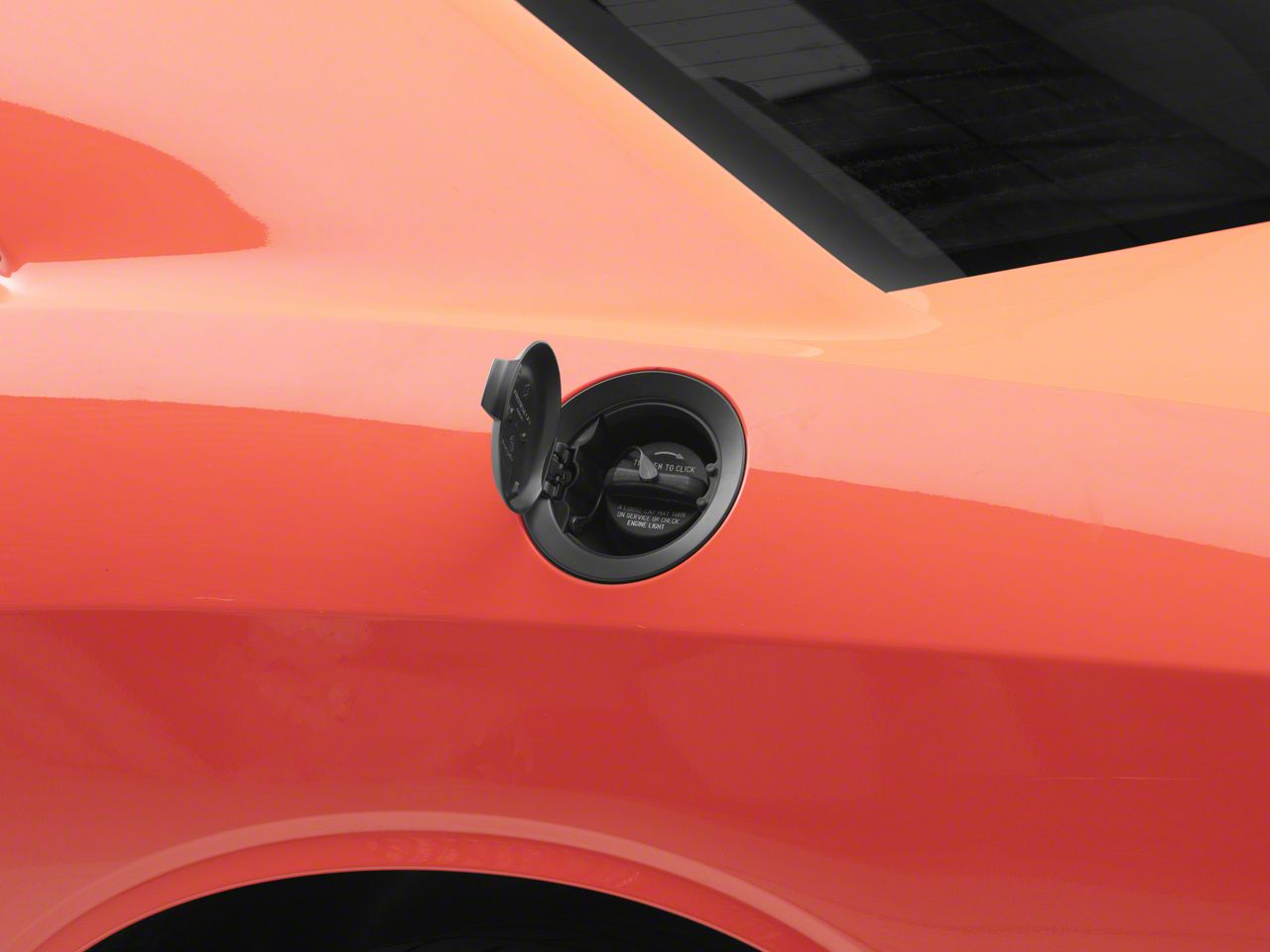 Mopar Challenger Fuel Door; Matte Black 68250120AA (08-23 Challenger ...