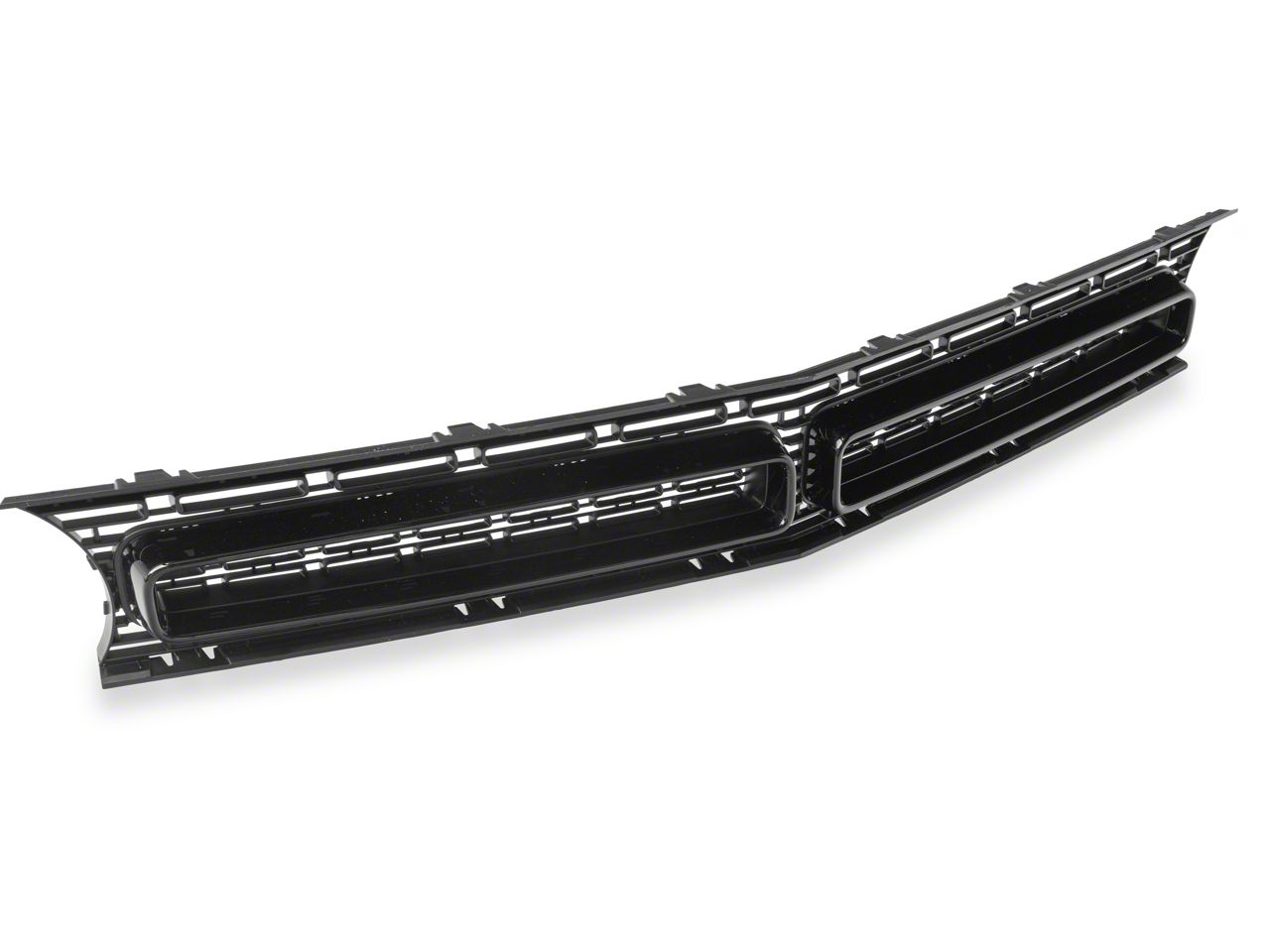 Mopar Challenger Radiator Grille with Trim Rings; Black 68262955AD (15 ...