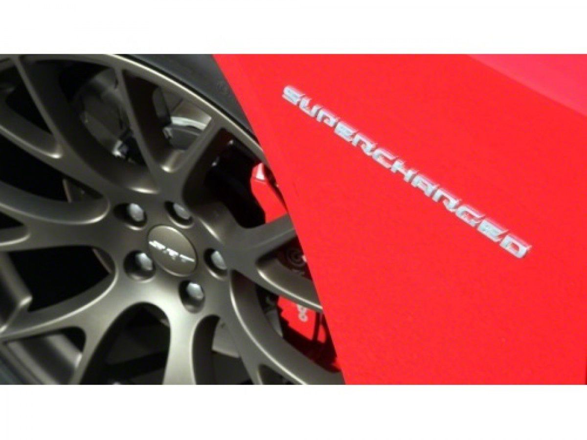 Mopar Challenger Hellcat Supercharged Emblem 68239549AA (Universal ...