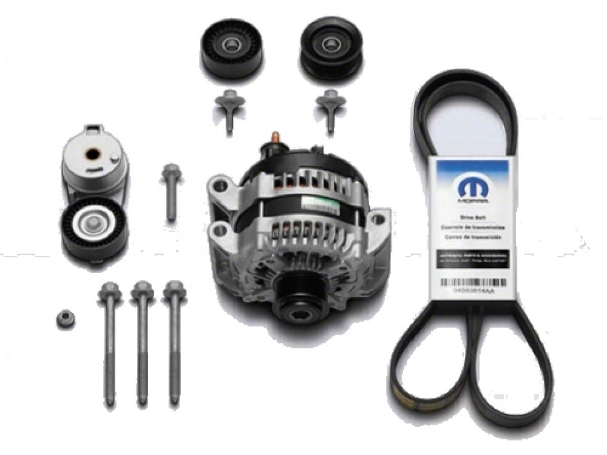Mopar Challenger Performance FEAD Basics Kit for 345 and 392 HEMI Crate ...