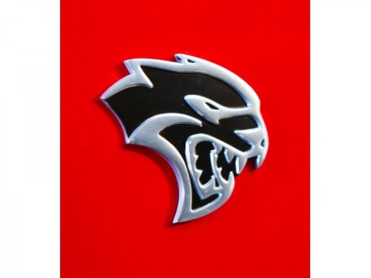 Mopar Charger Hellcat Emblem; Passenger Side 68269896aa (Universal ...