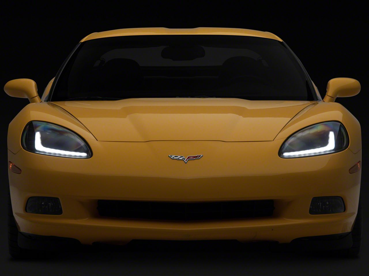 Morimoto Corvette XB LED Headlights; Black Housing; Clear Lens LF460.2 ...