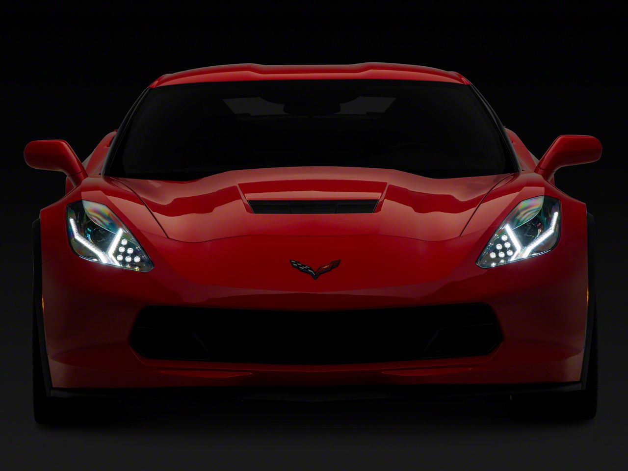 Morimoto Corvette XB LED Headlights; Black Housing; Clear Lens LF463 ...