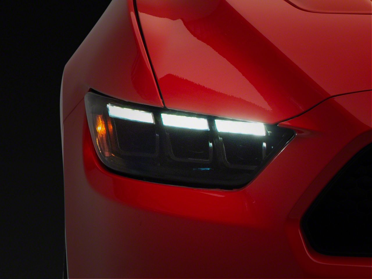 Morimoto Mustang Gen II XB LED Headlights; Black Housing; Clear Lens ...