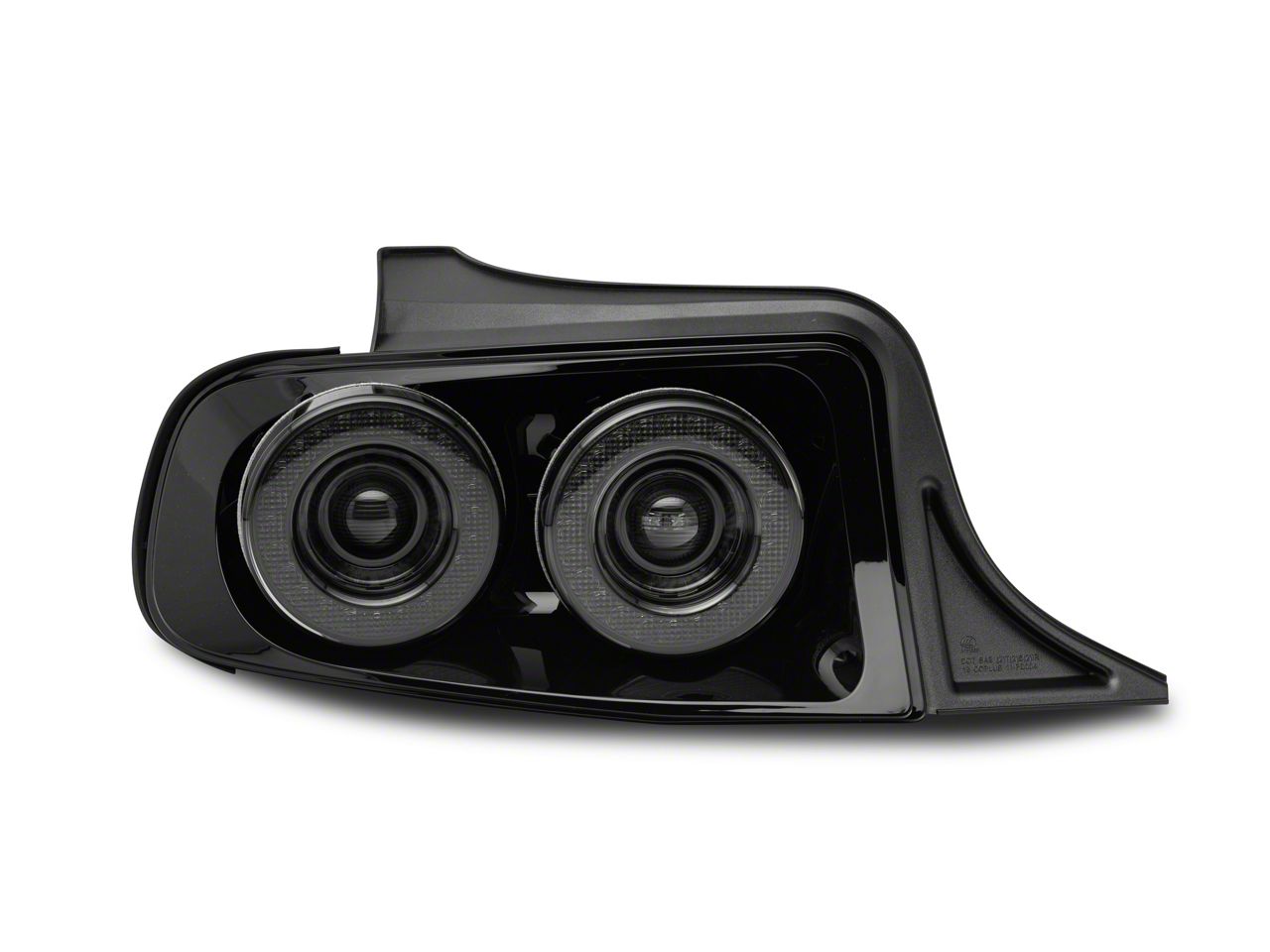 Morimoto Mustang XB LED Tail Lights; Black Housing; Smoked Lens LF422 ...