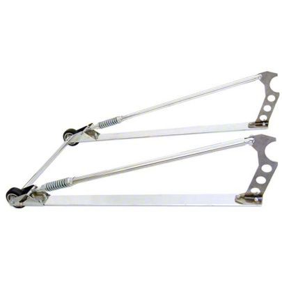 Moroso Camaro Professional Wheel-E-Bars; Chrome C2016 (Universal; Some ...