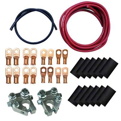 Moroso Charger Remote Battery Cable Kit 74030 (Universal; Some ...