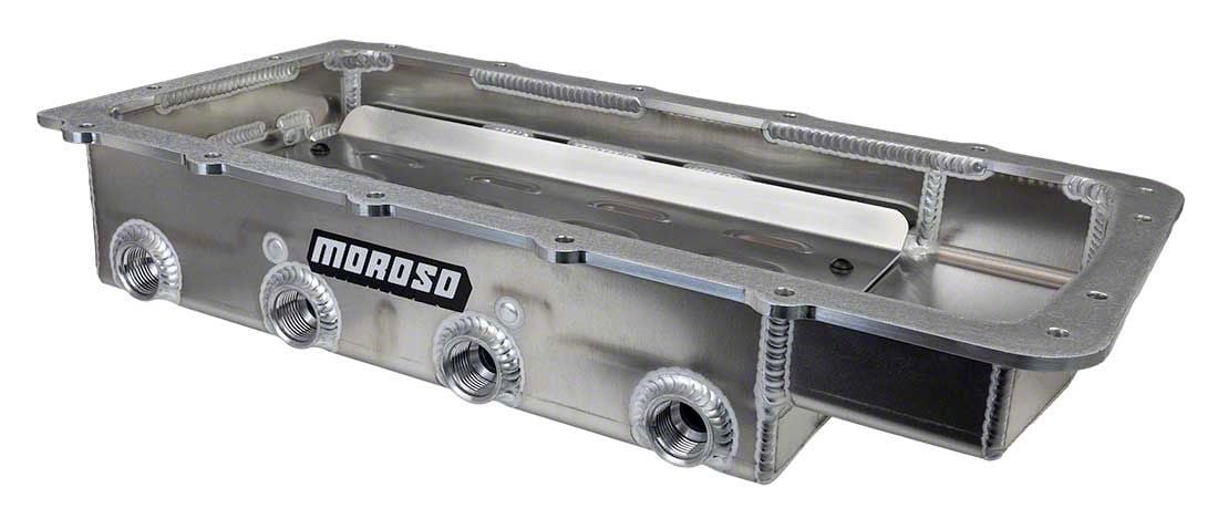 Moroso Mustang Road Race External Dry Sump Oil Pan; Aluminum 20581 (97 ...