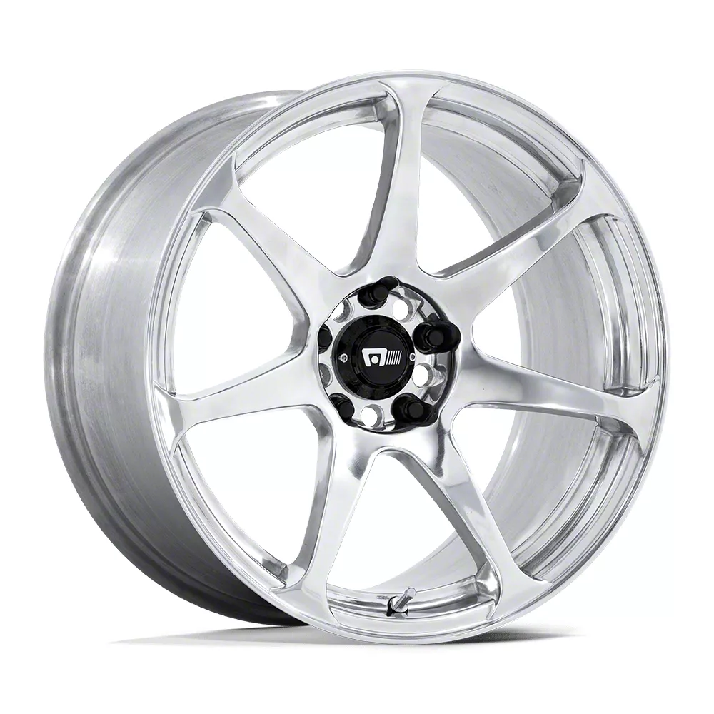 Motegi Mustang Battle Polished Wheel; 17x8; 43mm Offset MR15478012143A ...