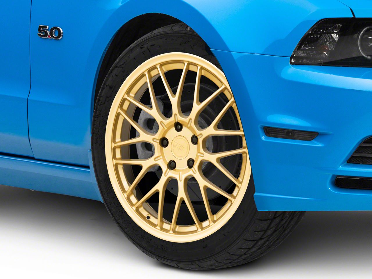 Motegi Mustang CM10 Rally Gold Wheel; 19x8.5 MR15398512635 (10-14 ...