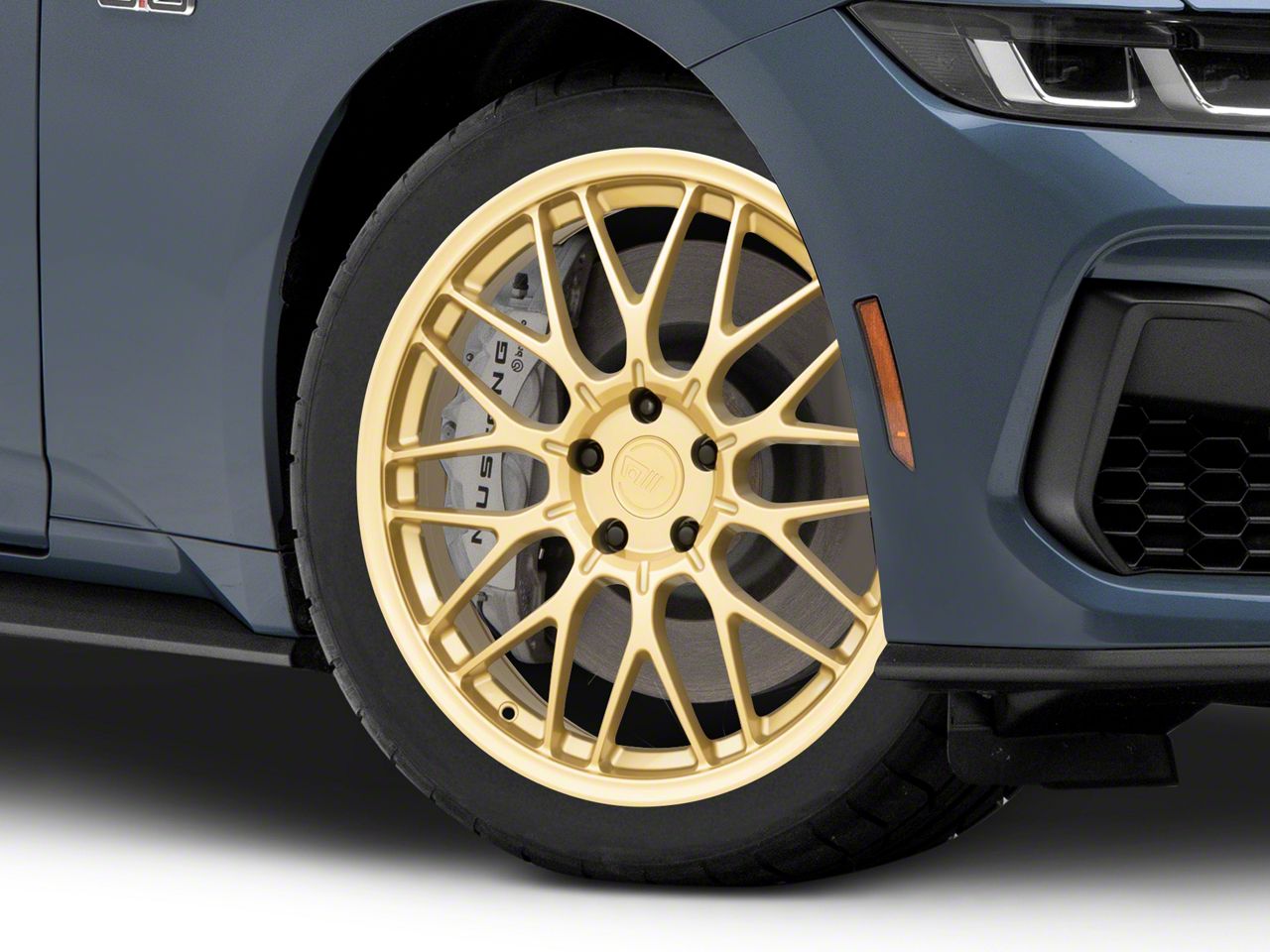 Motegi Mustang CM10 Rally Gold Wheel; 19x8.5; 35mm Offset MR15398512635 ...