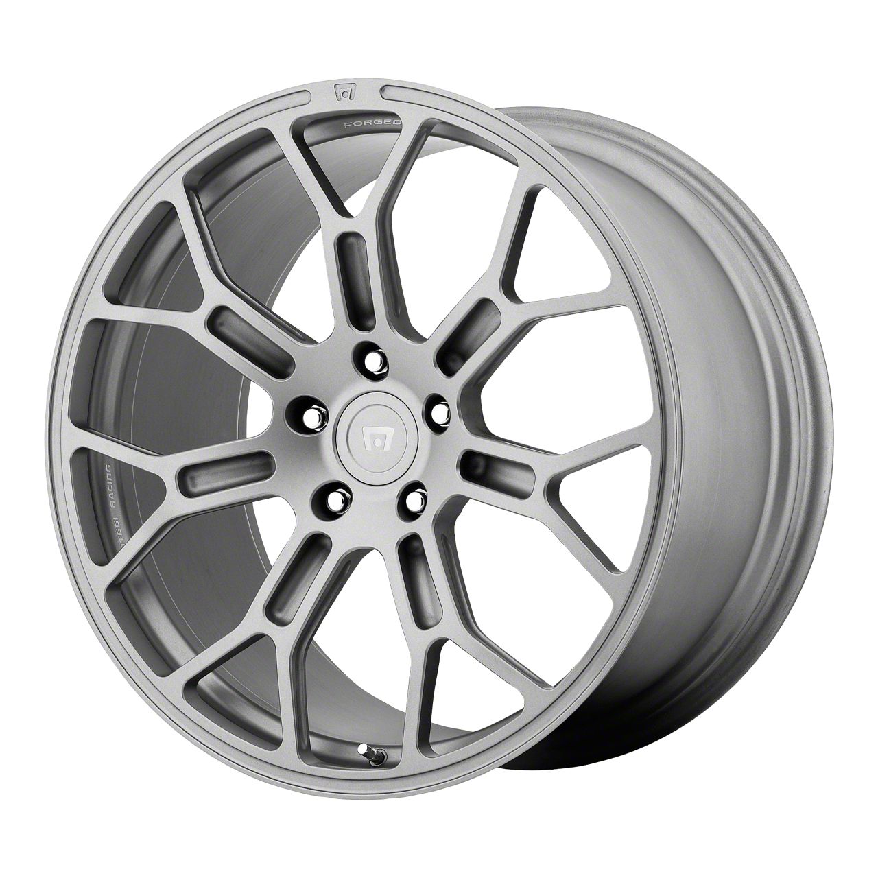 Motegi Corvette Techno Mesh Silver Wheel; Front Only; 19x8.5 ...