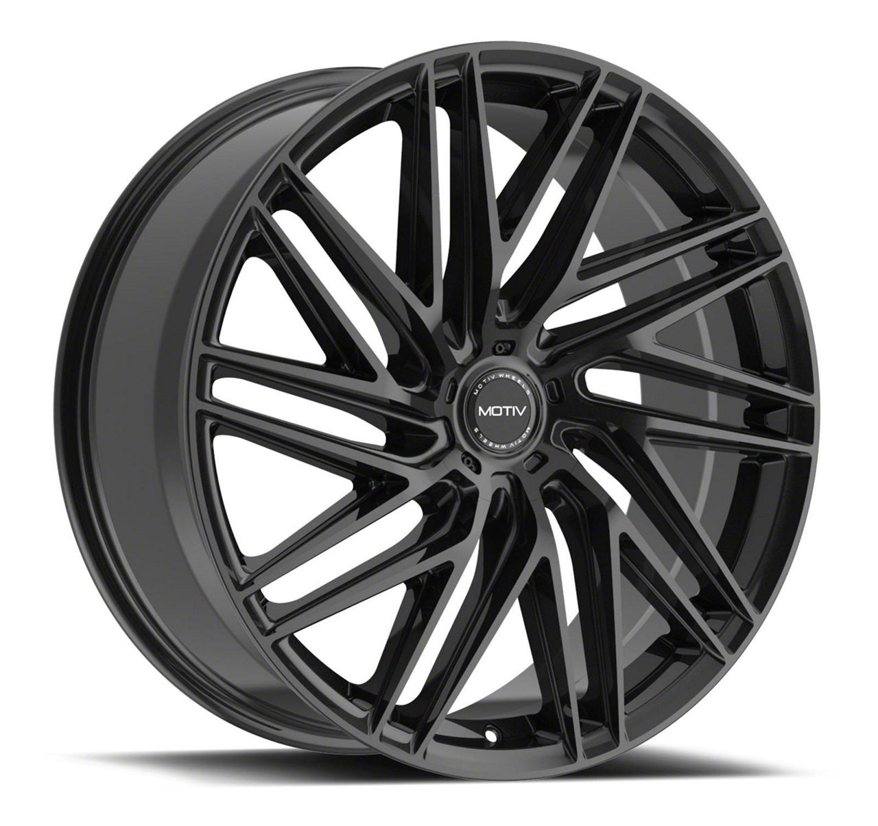 Motiv Mach-E Align Gloss Black Wheel; 18x8 A258713 (21-24 Mustang Mach ...