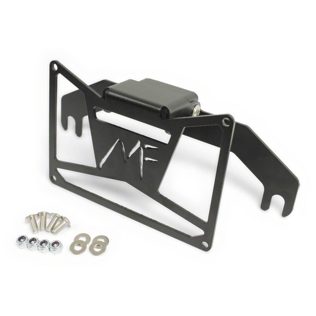 MotoFab Universal AM Flip-Up License Plate Mount for 10-Inch Hawse ...
