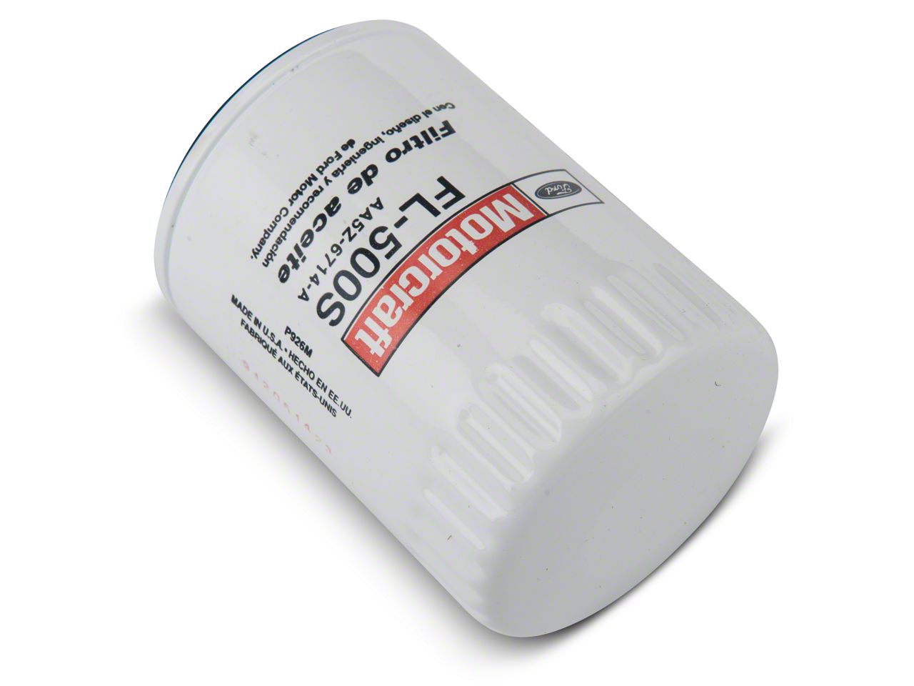 Ford Mustang Motorcraft Oil Filter FL500S (15-17 Mustang GT, V6) - Free ...