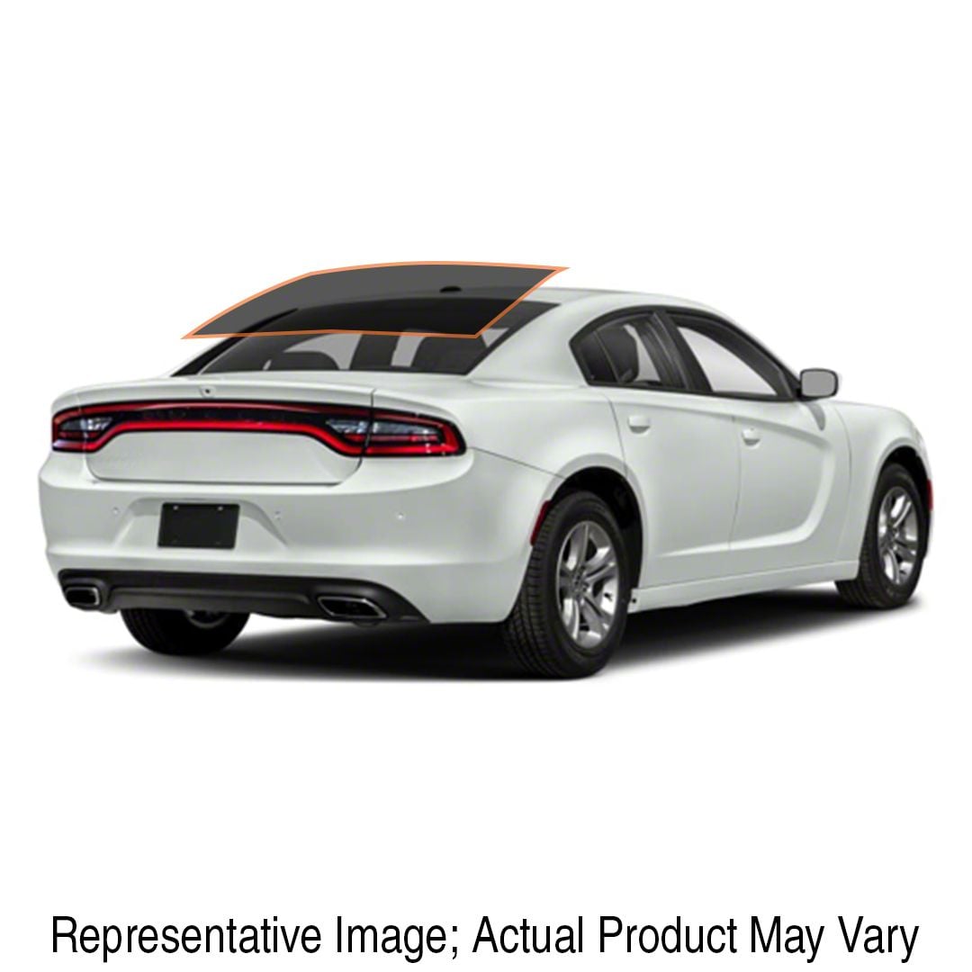 MotoShield Pro Charger Solid Rear Windshield Tint; 25% DGECHAR-1114-4D ...