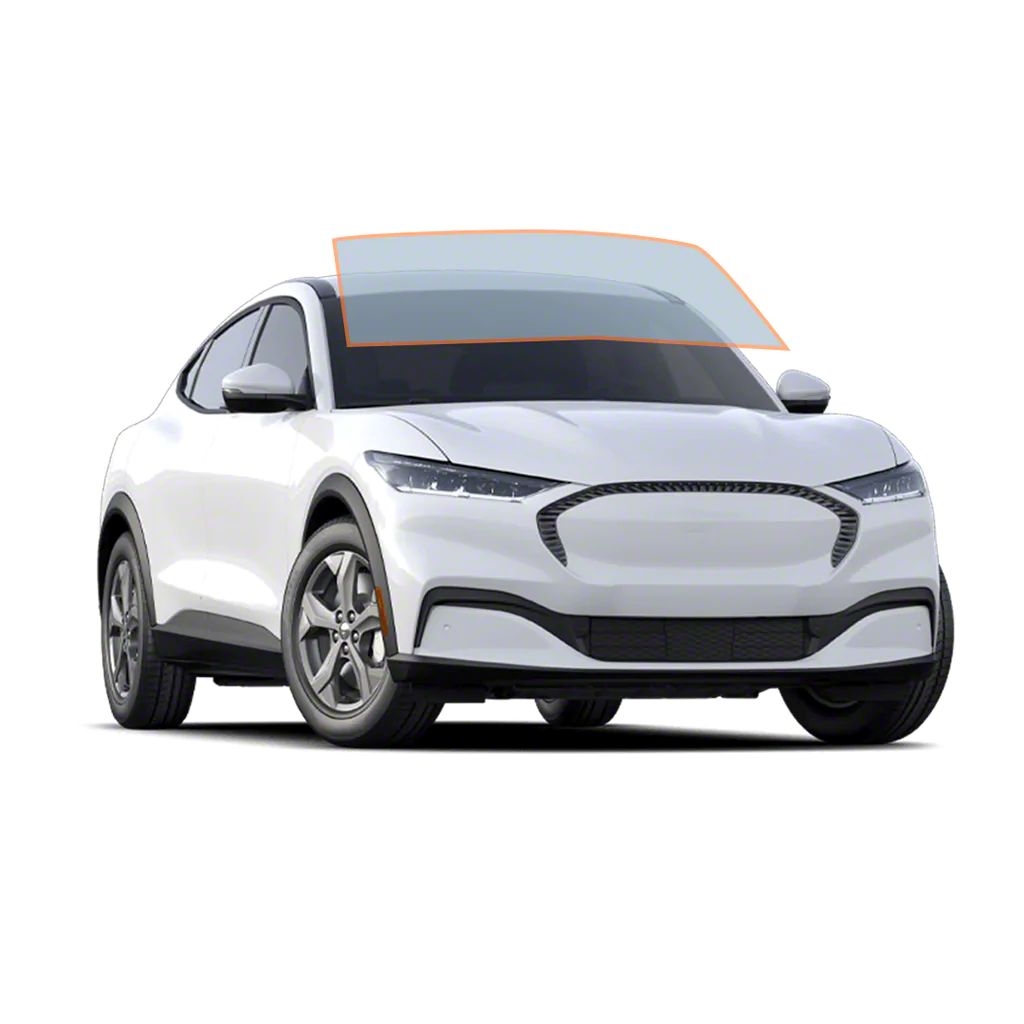MotoShield Pro Mach-E Front Windshield Tint; 75% FDMUST-2122-ME-100-075 ...