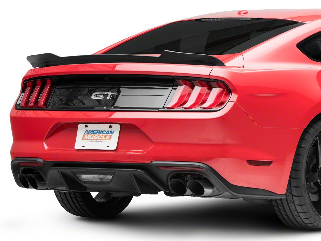 MP Concepts Mustang Blade Rear Spoiler; Matte Black 405752 (15-23 ...
