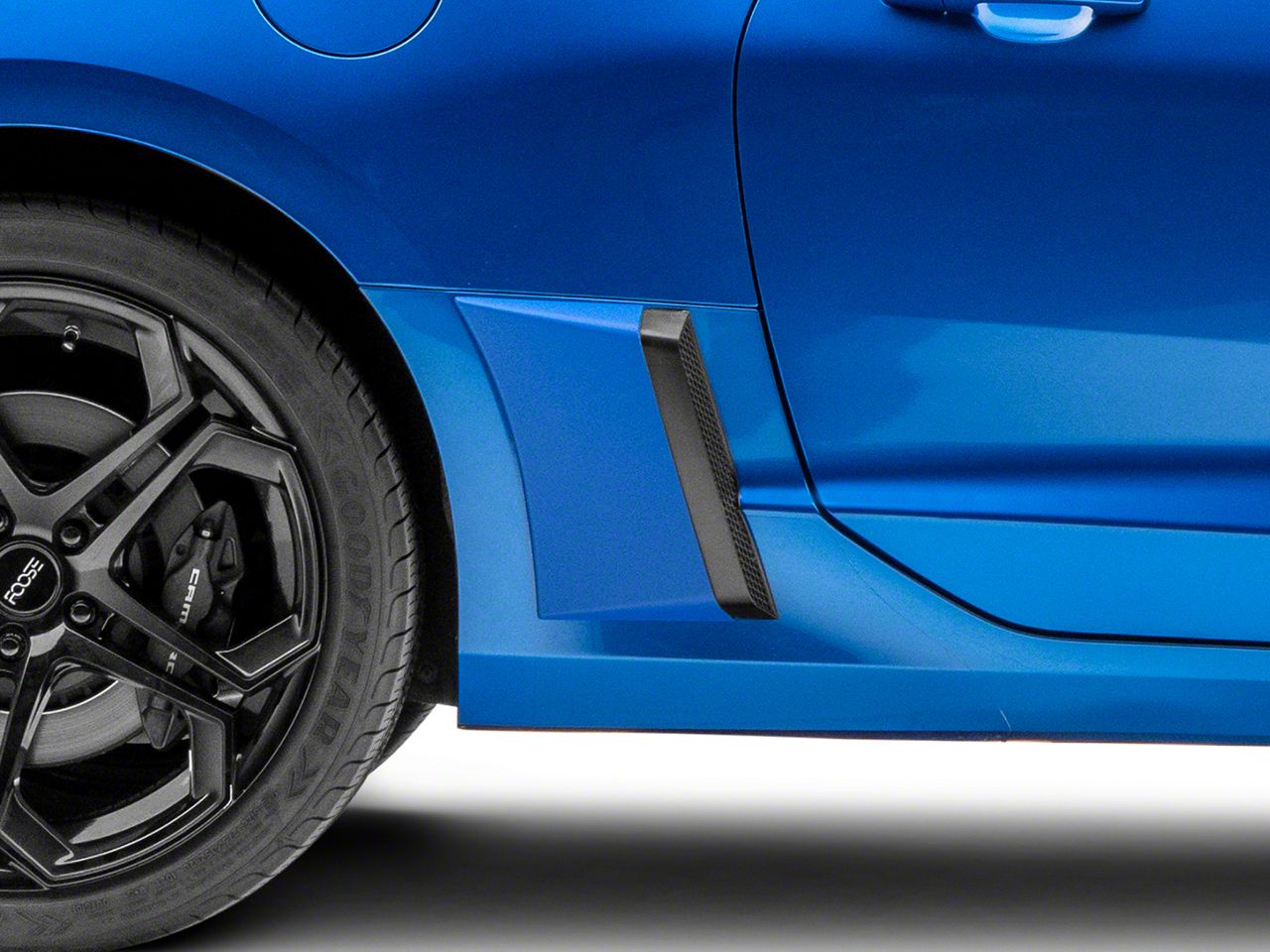 MP Concepts Camaro Quarter Panel Scoops; Unpainted CC2002 (16-24 Camaro ...