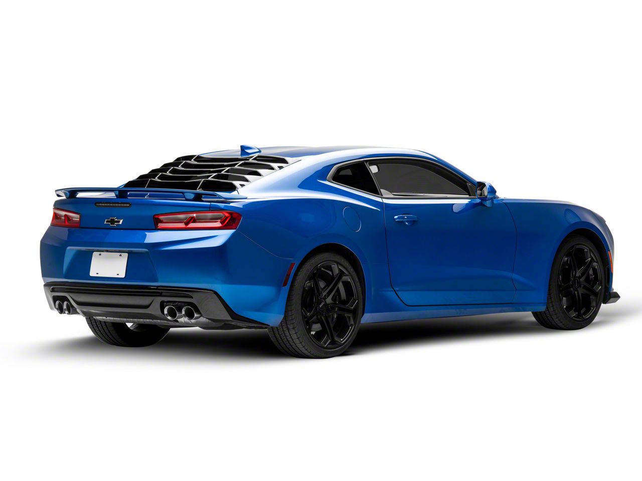 MP Concepts Camaro Rear Window Louvers; Gloss Black CC2014 (16-24 ...