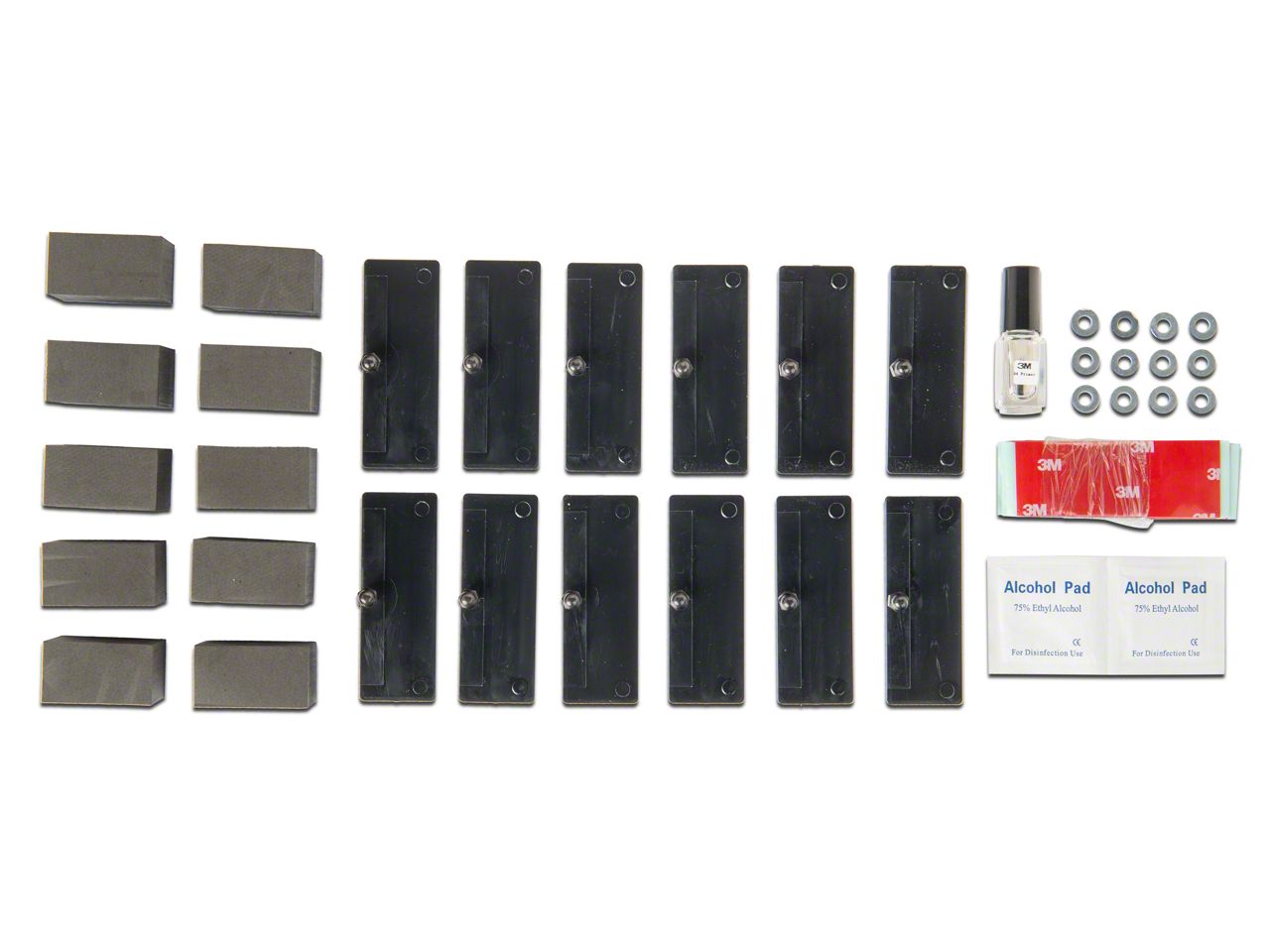 MP Concepts Camaro Replacement Rear Window Louvers Hardware Kit for ...