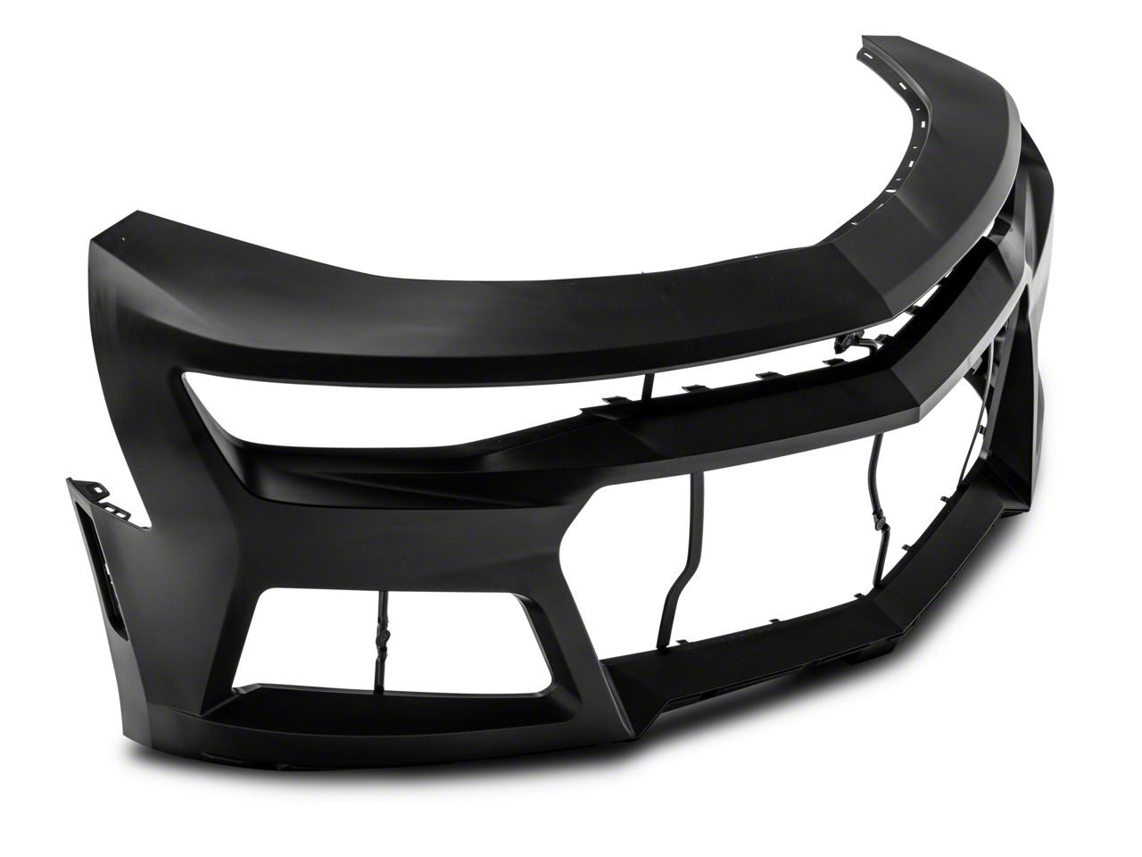 MP Concepts Camaro ZL1 1LE Style Front Bumper with DRL; Unpainted ...