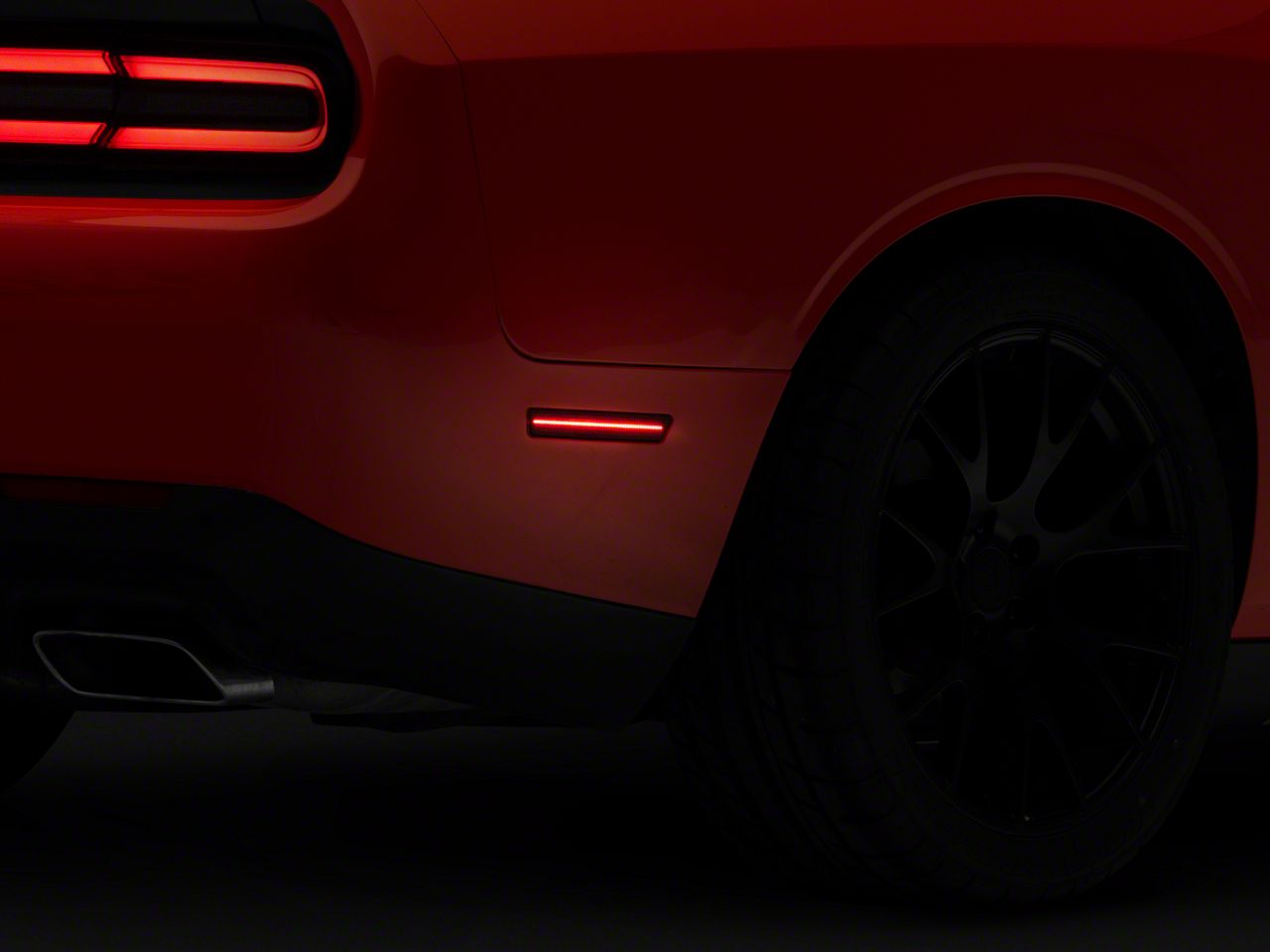 MP Concepts Challenger LED Side Marker Lights; Rear CH3934 (15-23 ...