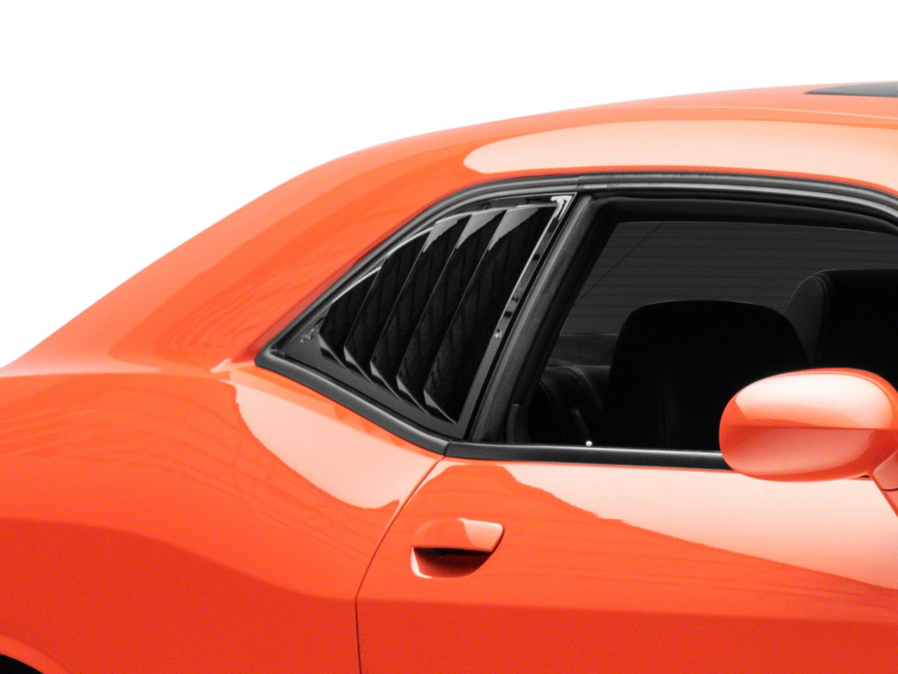 MP Concepts Challenger Quarter Window Louvers; Gloss Black CH4983 (08 ...